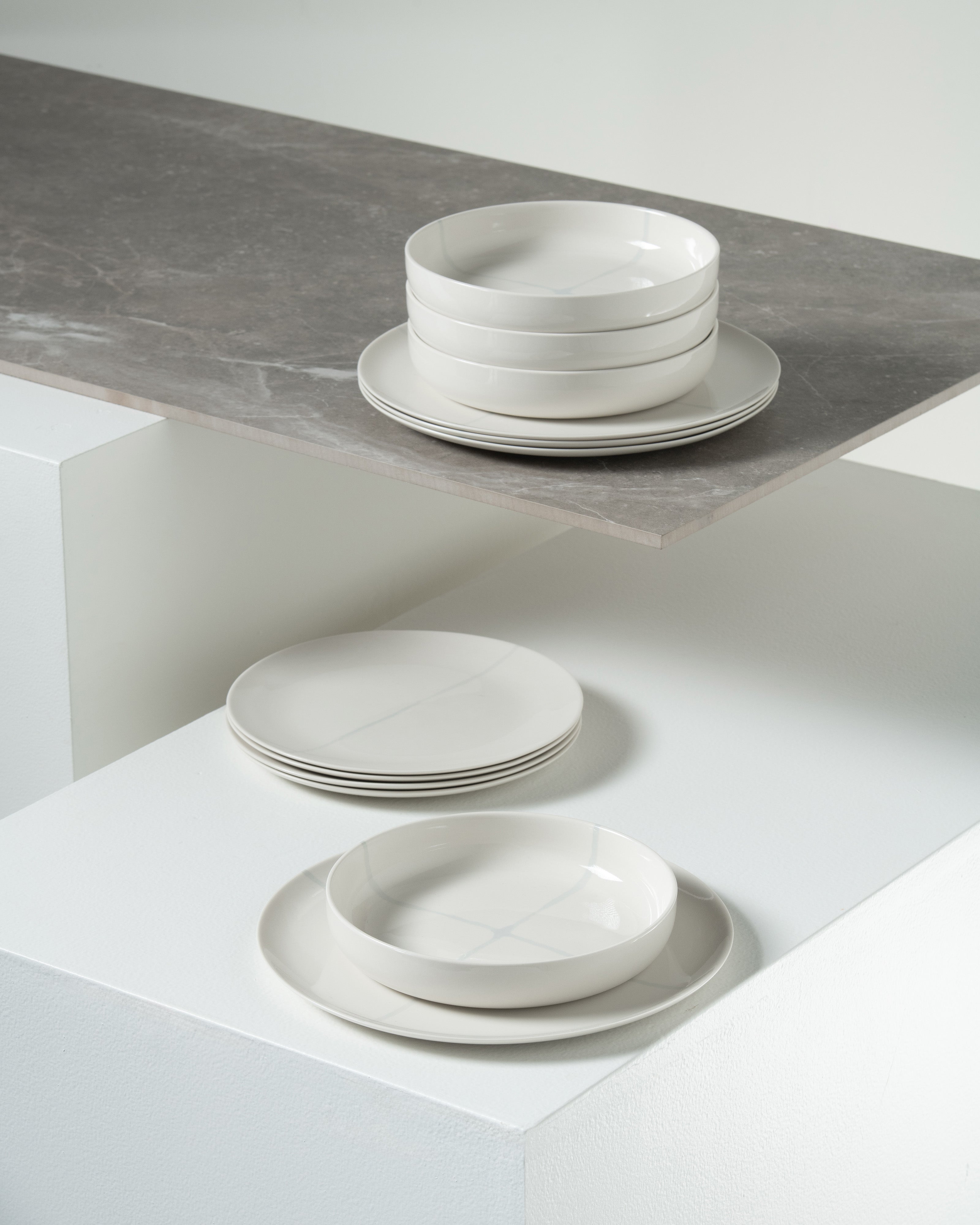 Dinner Set 12 pieces salt zuma – Serax US