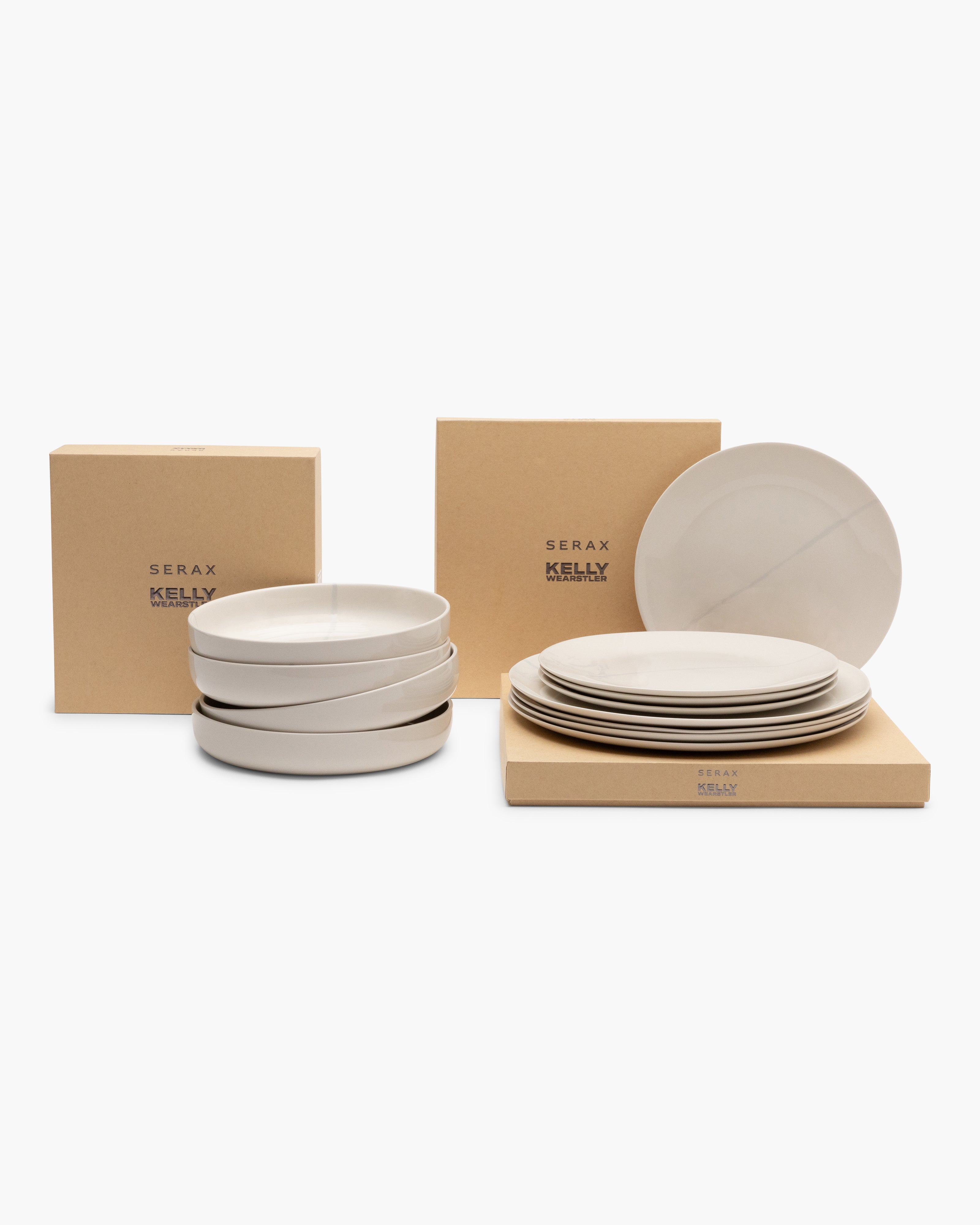Dinner Set 12 pieces salt zuma – Serax US