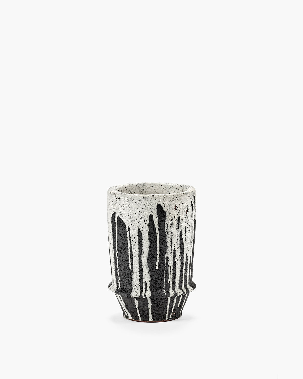 Planter 02 S off-white/dark brown Dune – Serax US