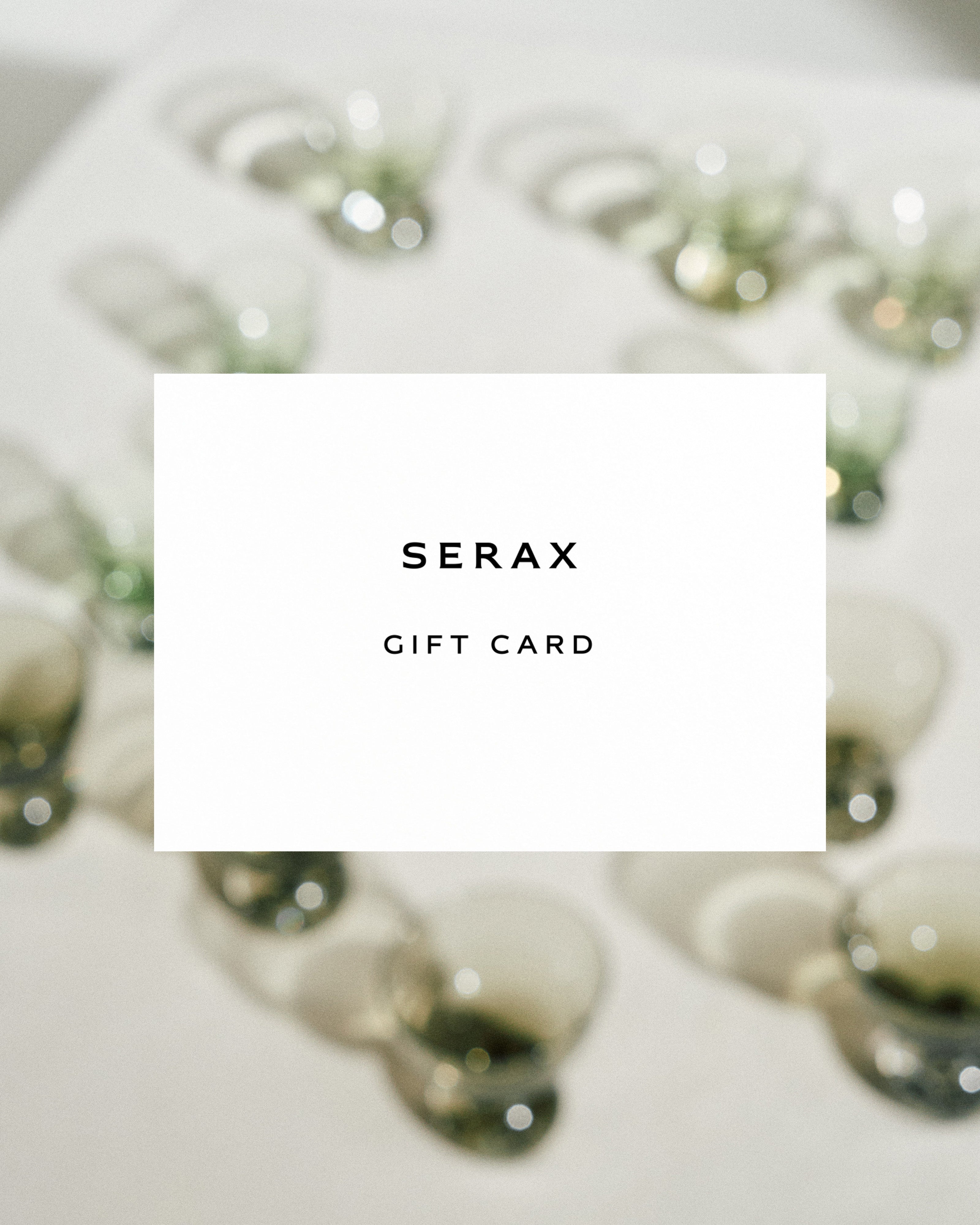 SERAX gift card – Serax US